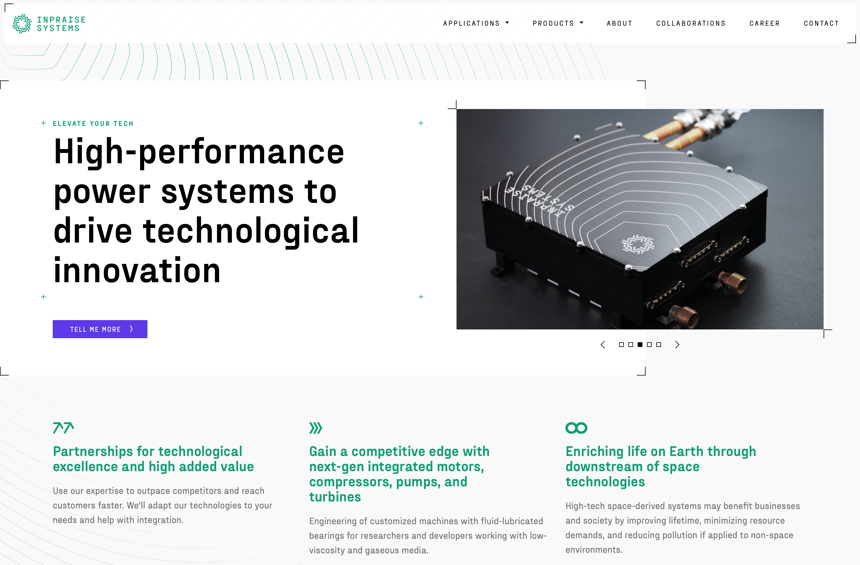 Inpraise Systems | High-Performance Rotating Machines for Technological ...